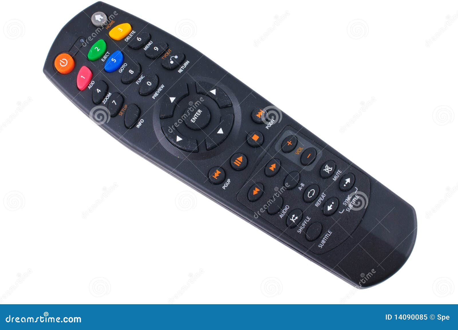 Media player remote stock image. Image of buttons, equipment - 14090085