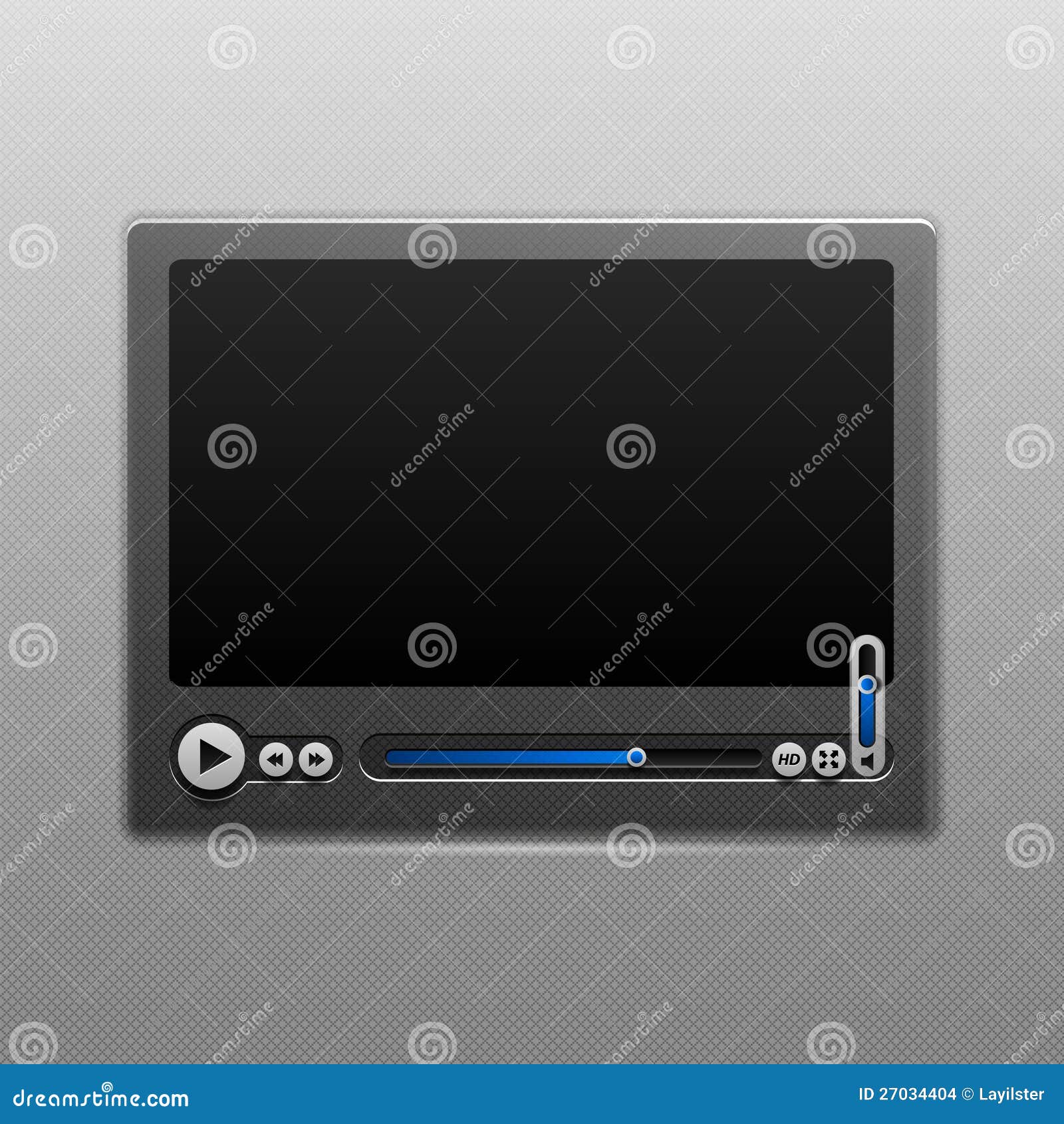 Media Player User Interface,Vector User Interface: Stock Vector ...