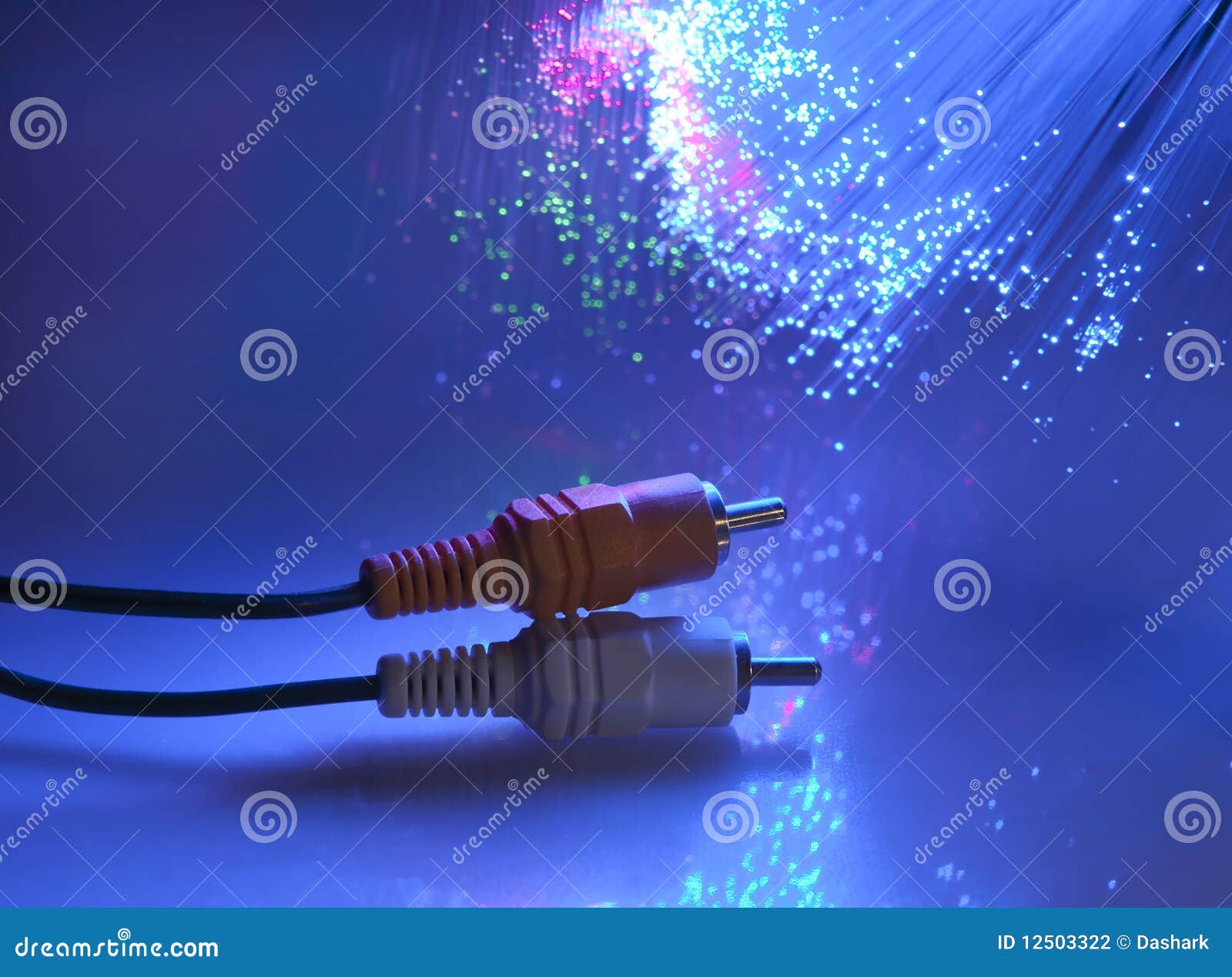 Media plug stock photo. Image of blue, hardware, computing - 12503322