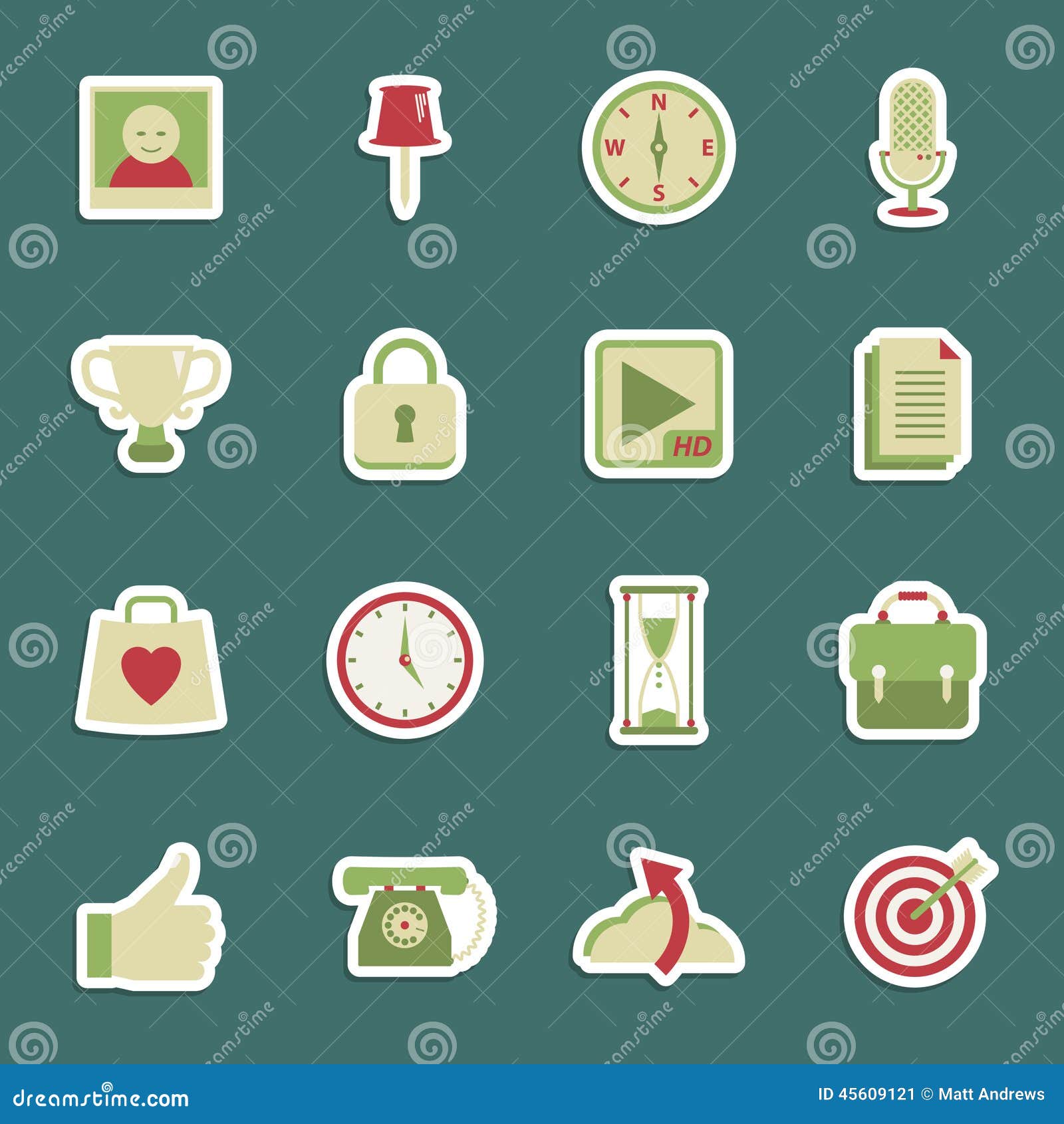 Media stickers stock vector. Illustration of cloud, sign - 45609121