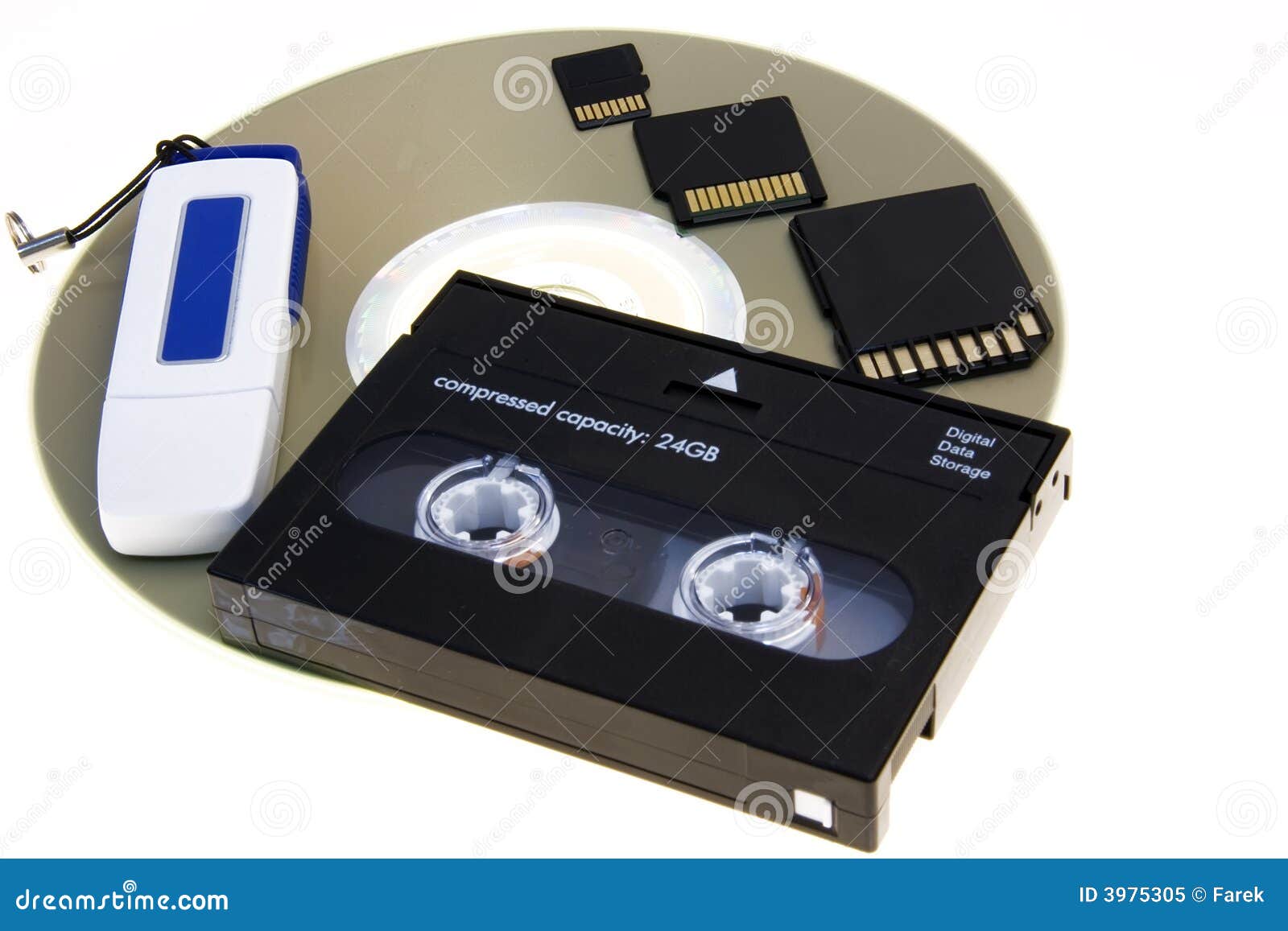 Media storage memory stock image. Image of disc, connect - 3975305