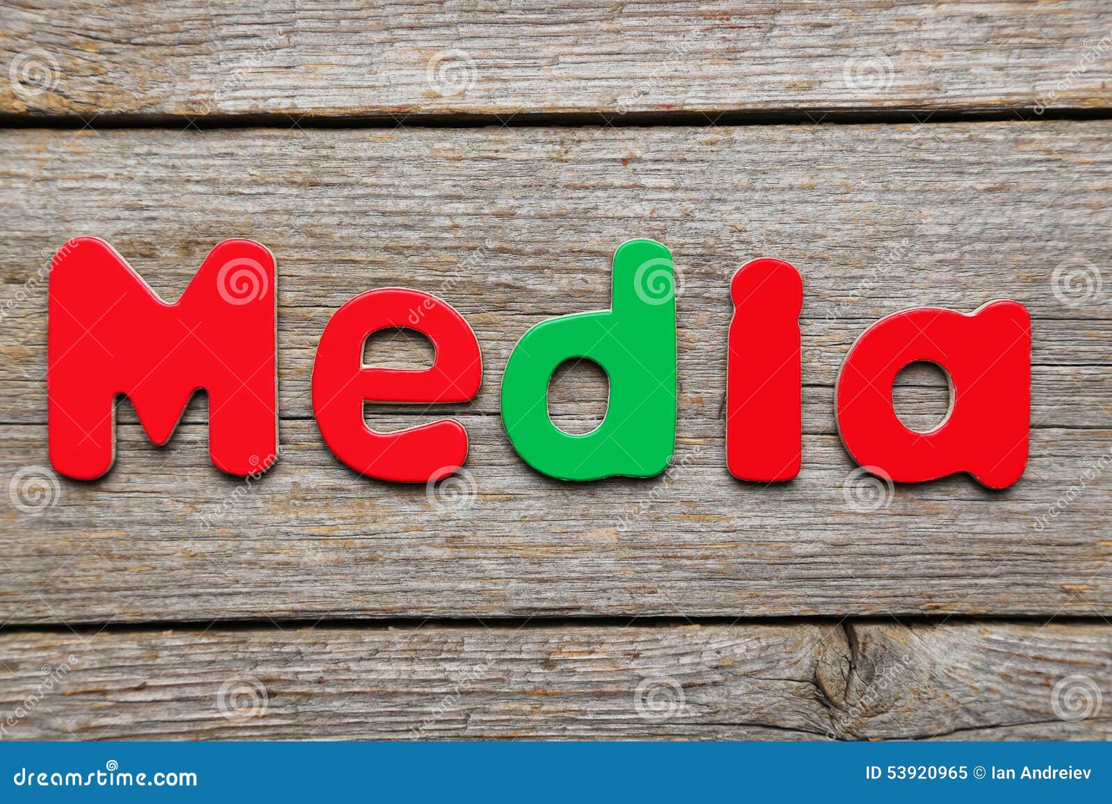 Media word stock image. Image of magnet, media, play - 53920965