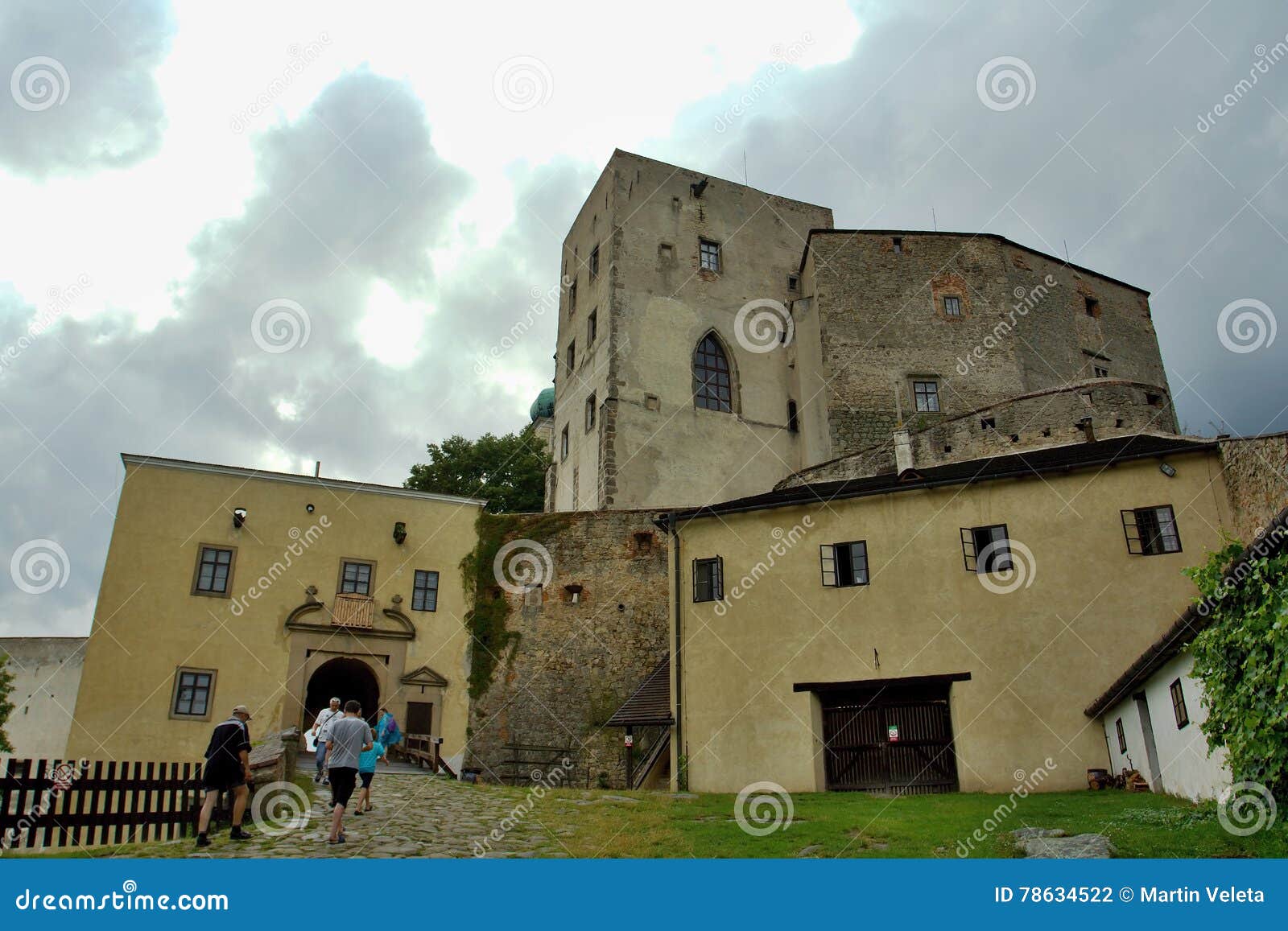 Mediaeval castle Buchlov editorial photography. Image of landmarks ...