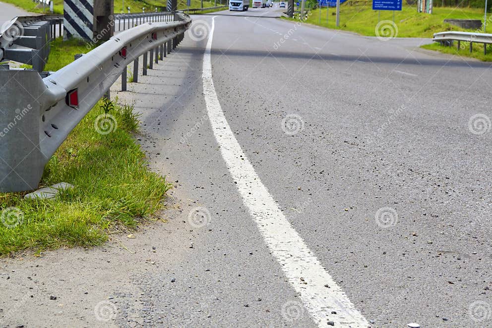 Median strip of road stock image. Image of road, direction - 25201145