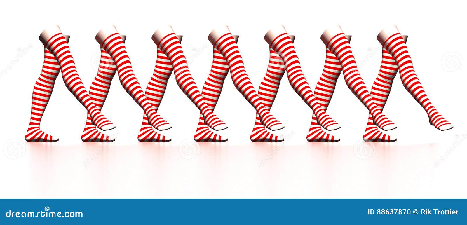 Medias rayadas stock de ilustración. Ilustración de rojo - 88637870