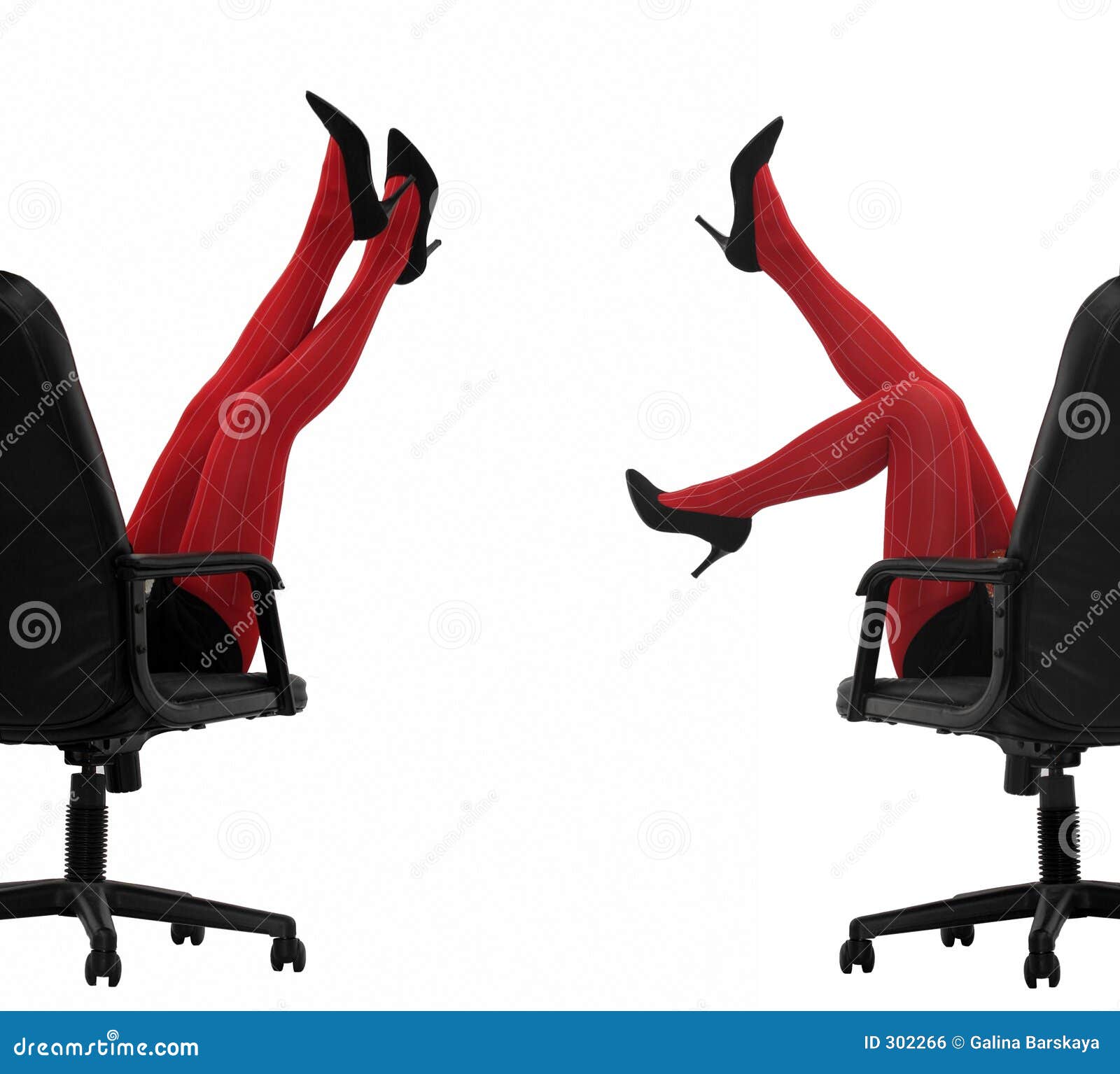 Medias rojas foto de archivo. Imagen de santa, vacaciones - 302266