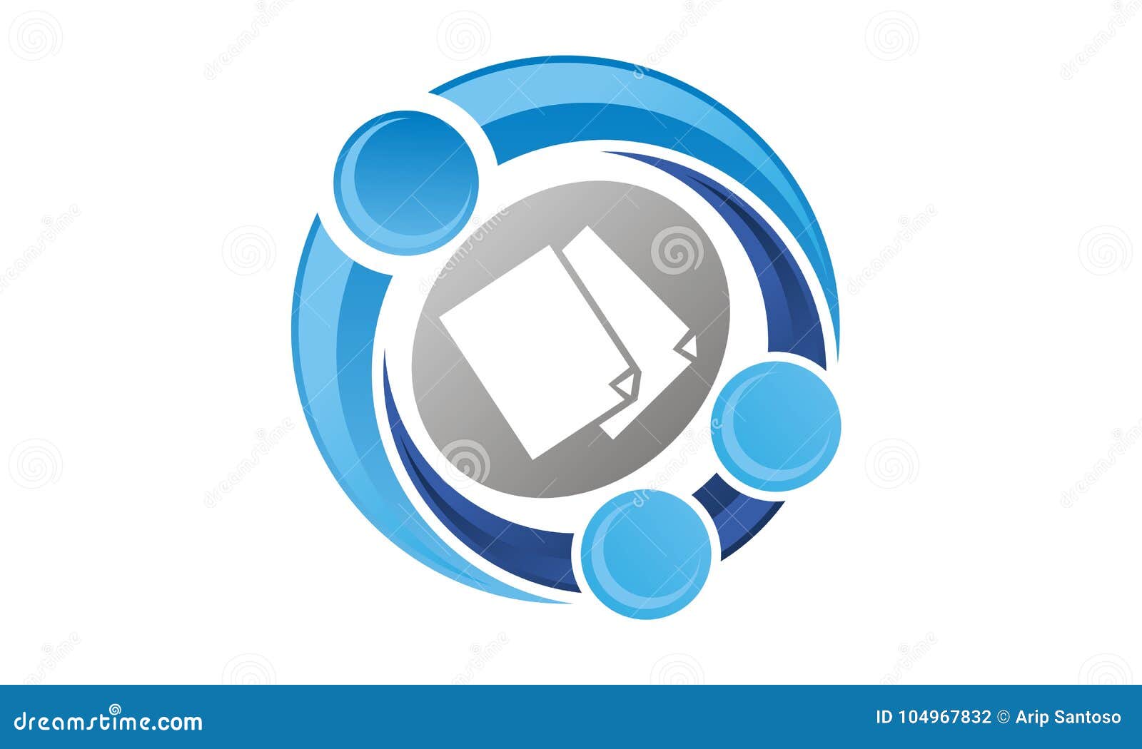 Mediation Logo Design Template Stock Vector - Illustration of isolated ...