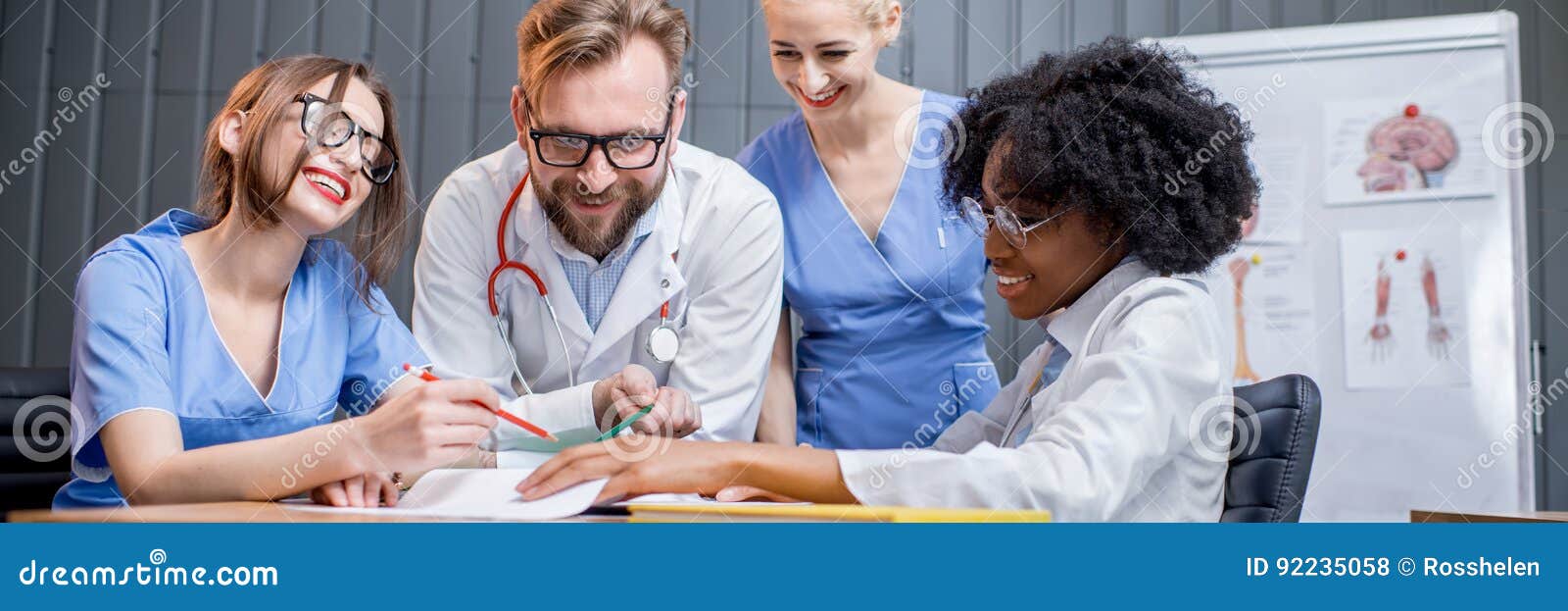 Medic conference indoors stock photo. Image of female - 92235058