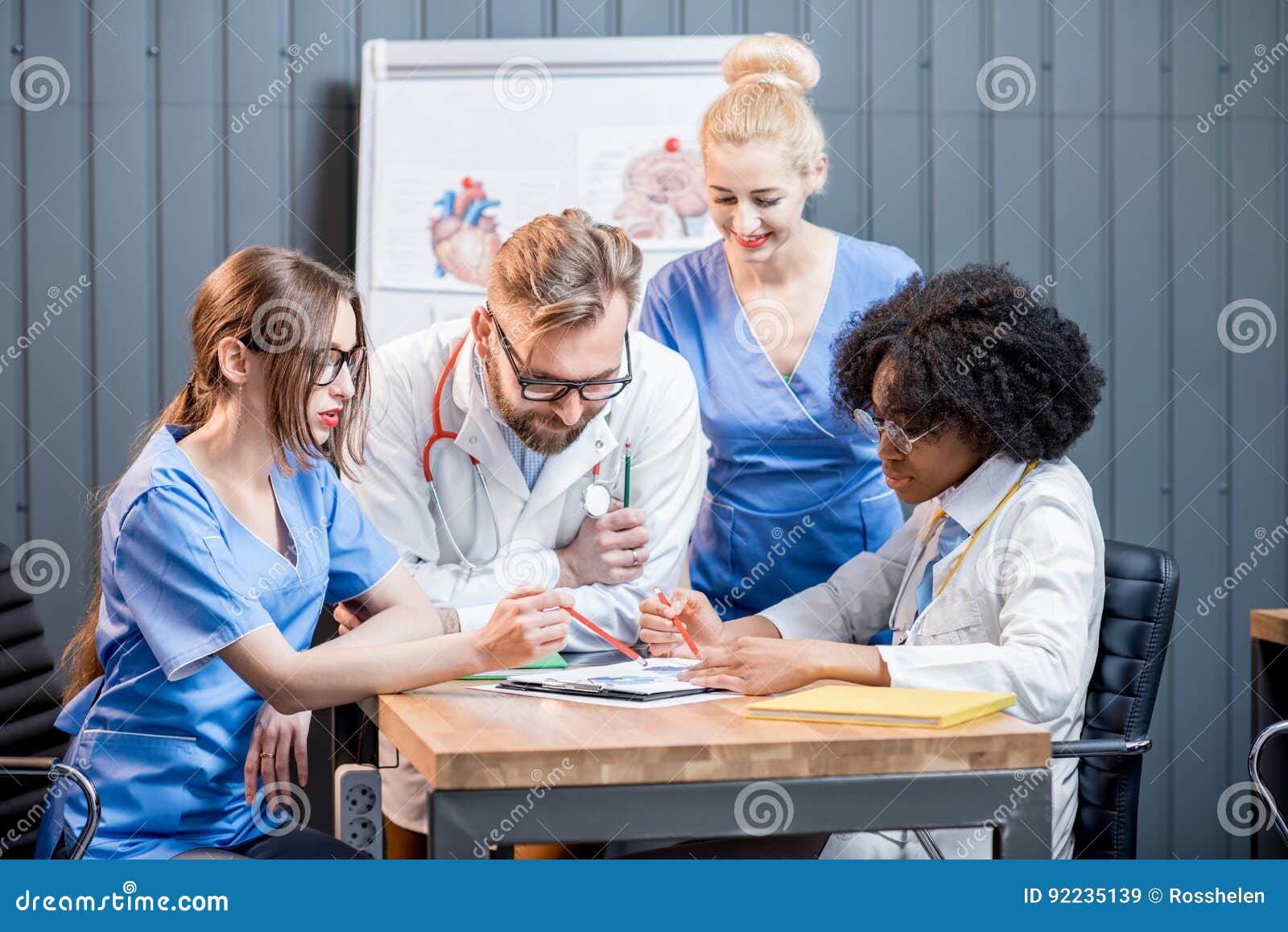 Medic conference indoors stock image. Image of discussing - 92235139