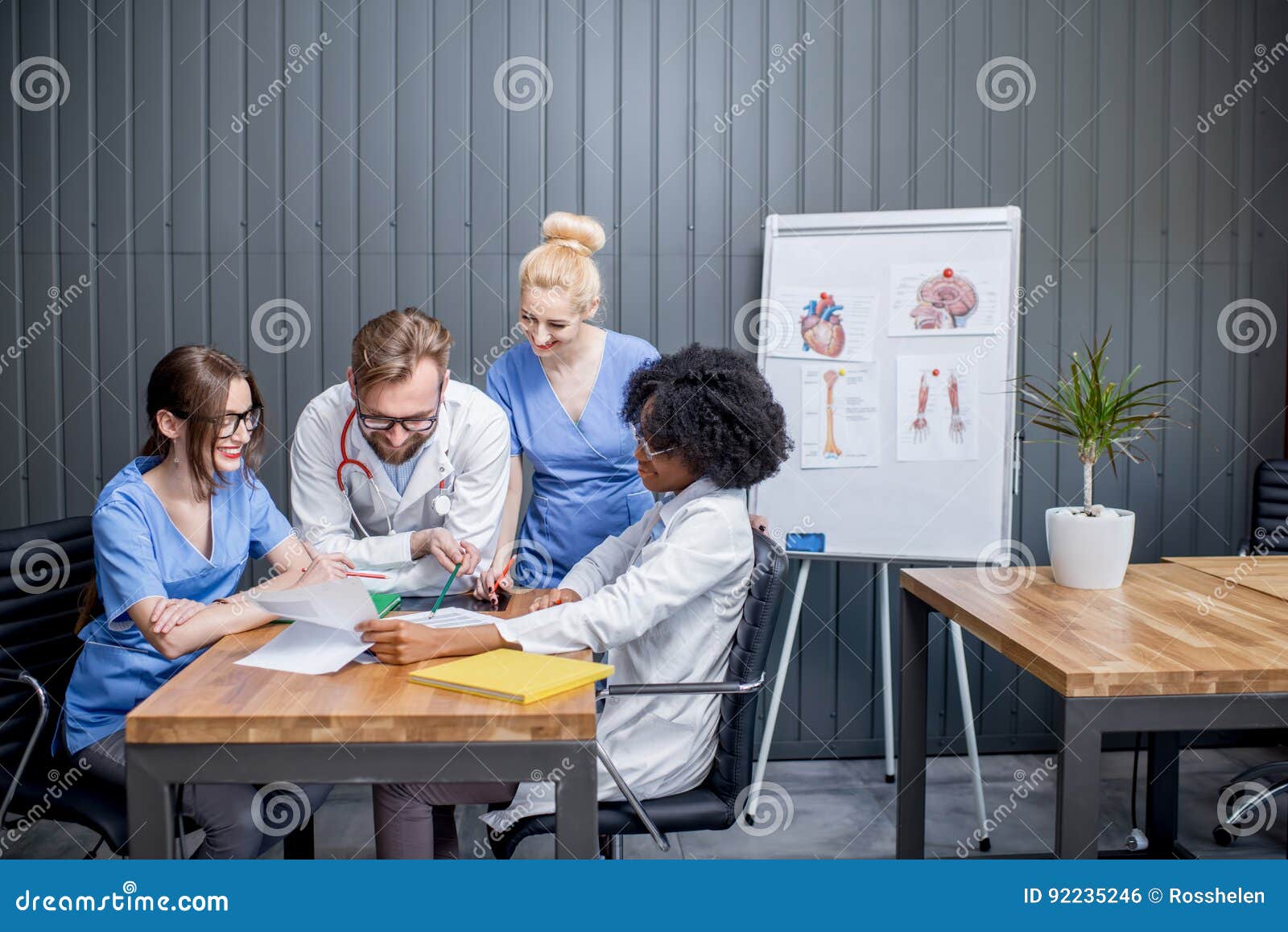 Medic conference indoors stock photo. Image of concept - 92235246