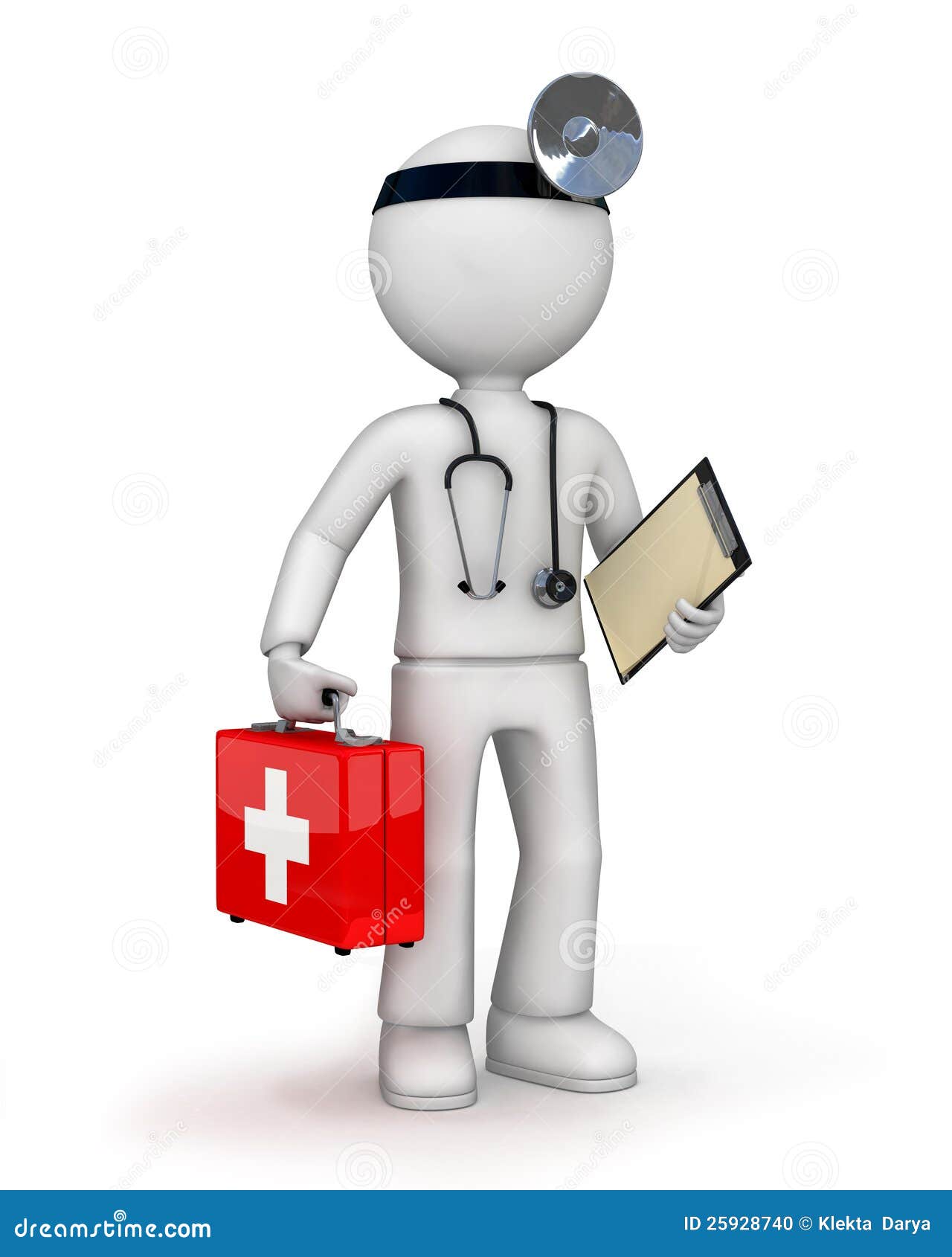 Cartoon EMT Medic And Ambulance | CartoonDealer.com #88443635