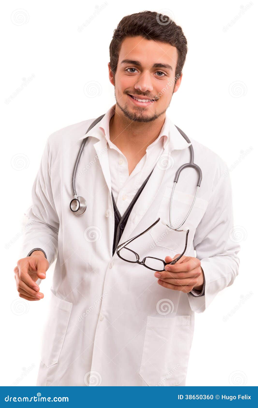 Medic stock photo. Image of intern, medical, doctor, friendly - 38650360