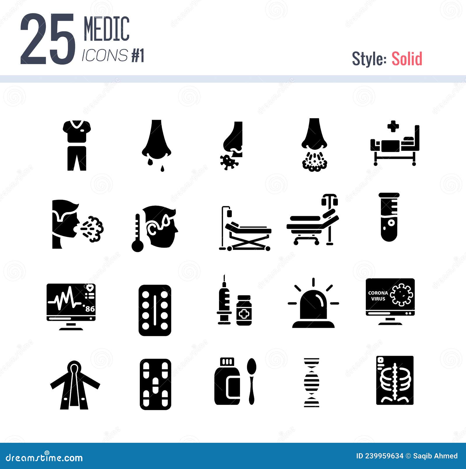 25 Medic Icon Pack #1 Style Lineal-Color, Lineal Color Medic Icon ...