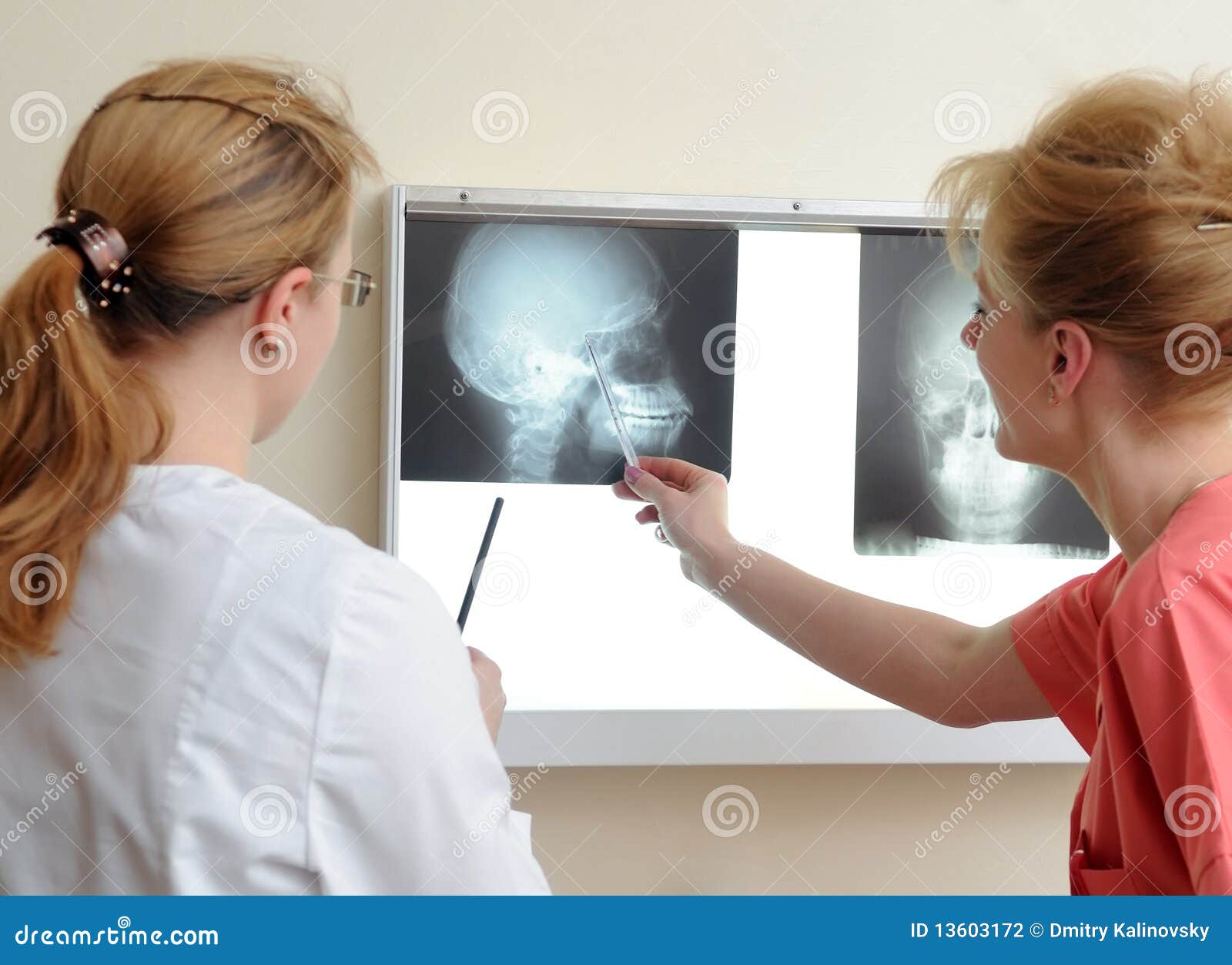 Medic Laboraty Assistant Doctor Stock Photo - Image of smile, female ...