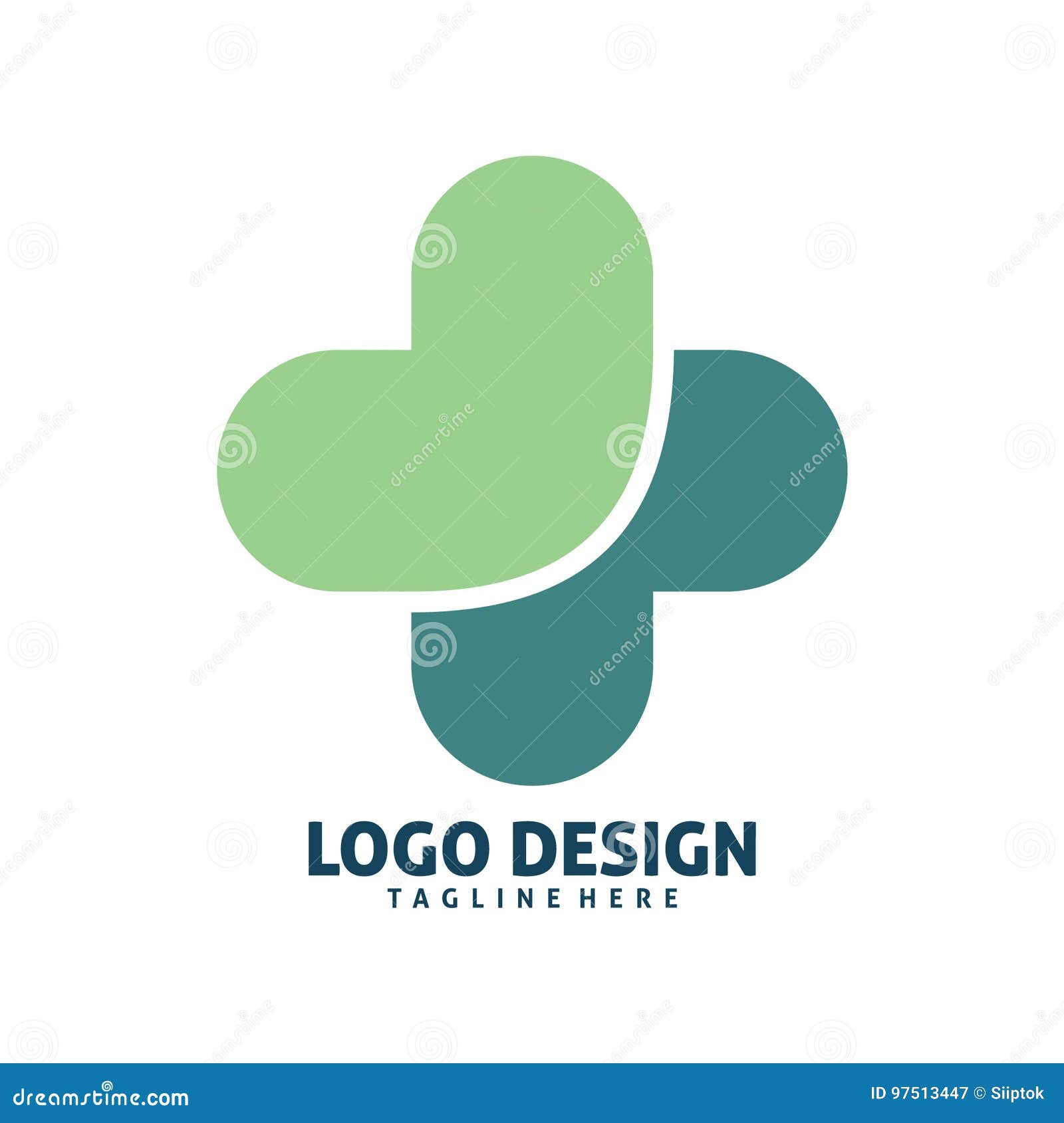 Medic logo design stock illustration. Illustration of plus - 97513447