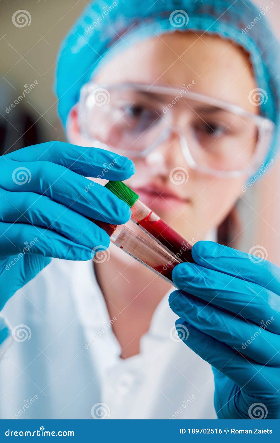 Medic Staff at Work in the Laboratory. Background. Stock Photo - Image ...