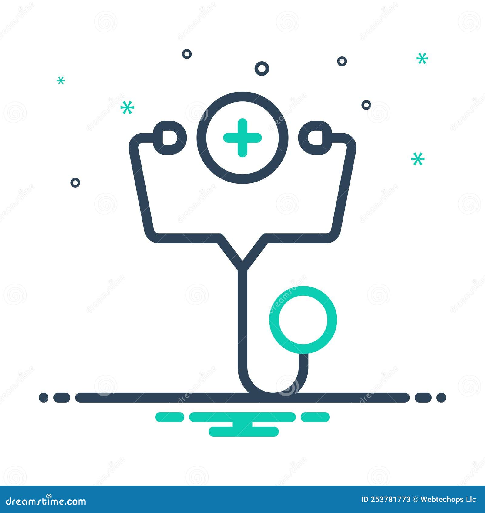Mix Icon for Medicaid, Medicare and Health Stock Vector - Illustration ...
