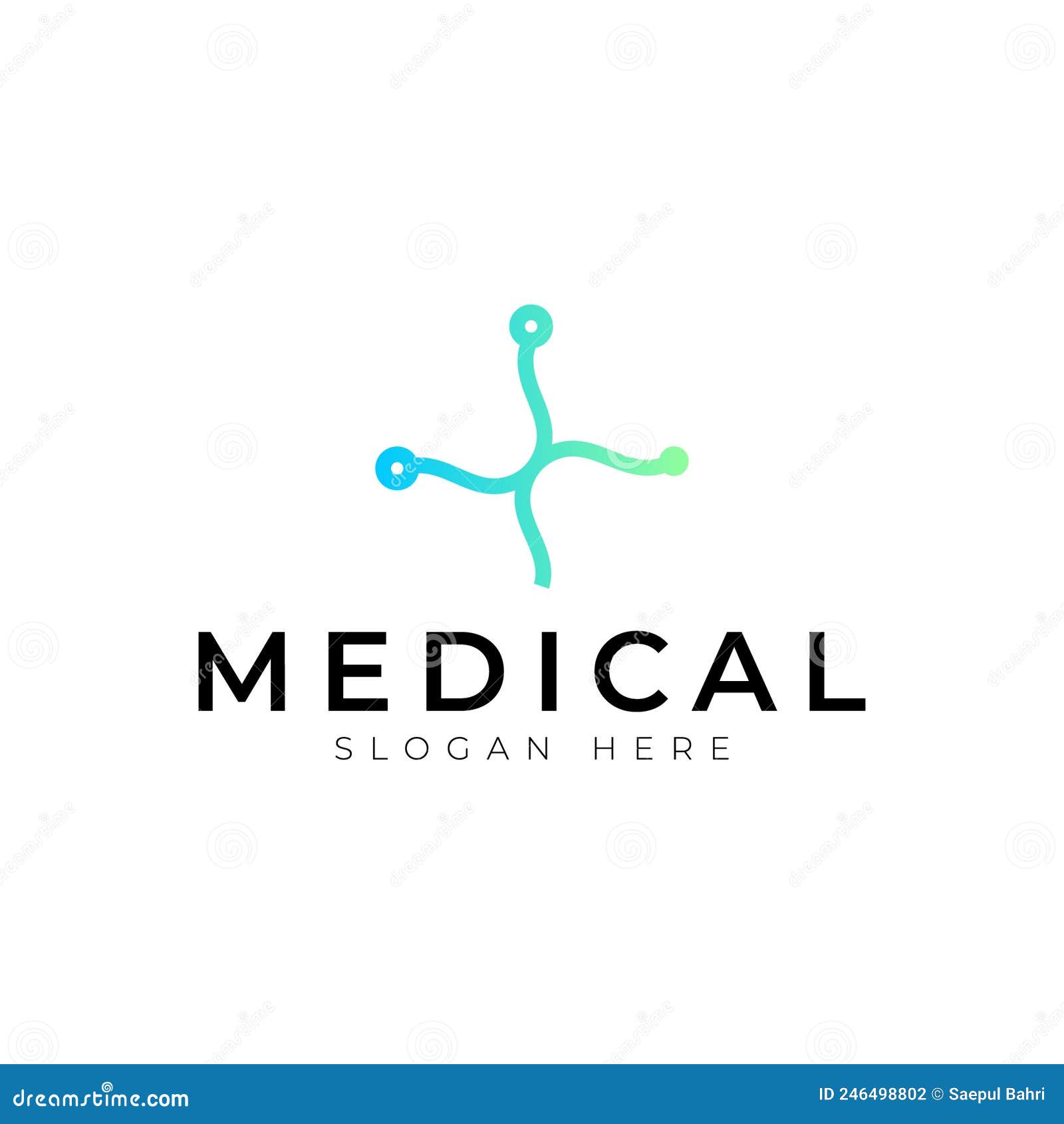 Modern Health Medical Logo Template Vector Illustration Design Stock ...