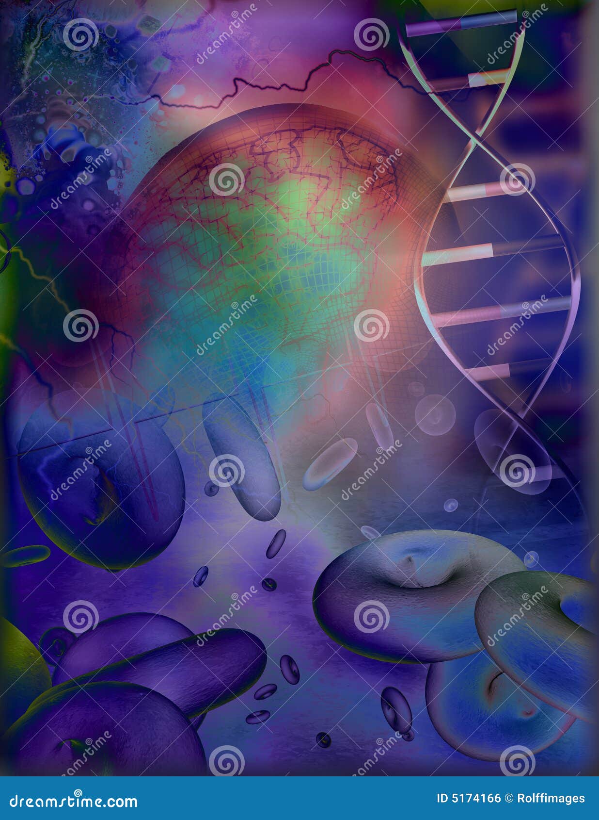 Medical Abstract stock illustration. Illustration of cell - 5174166