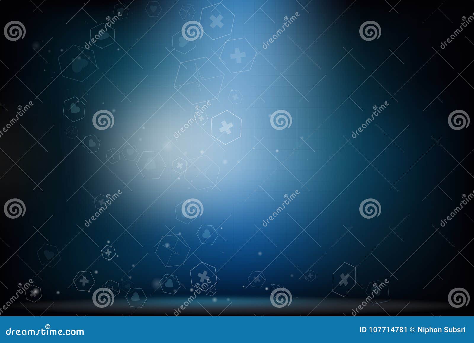 A Medical Abstract Background Dark Tone & Mood Design. Stock Vector ...