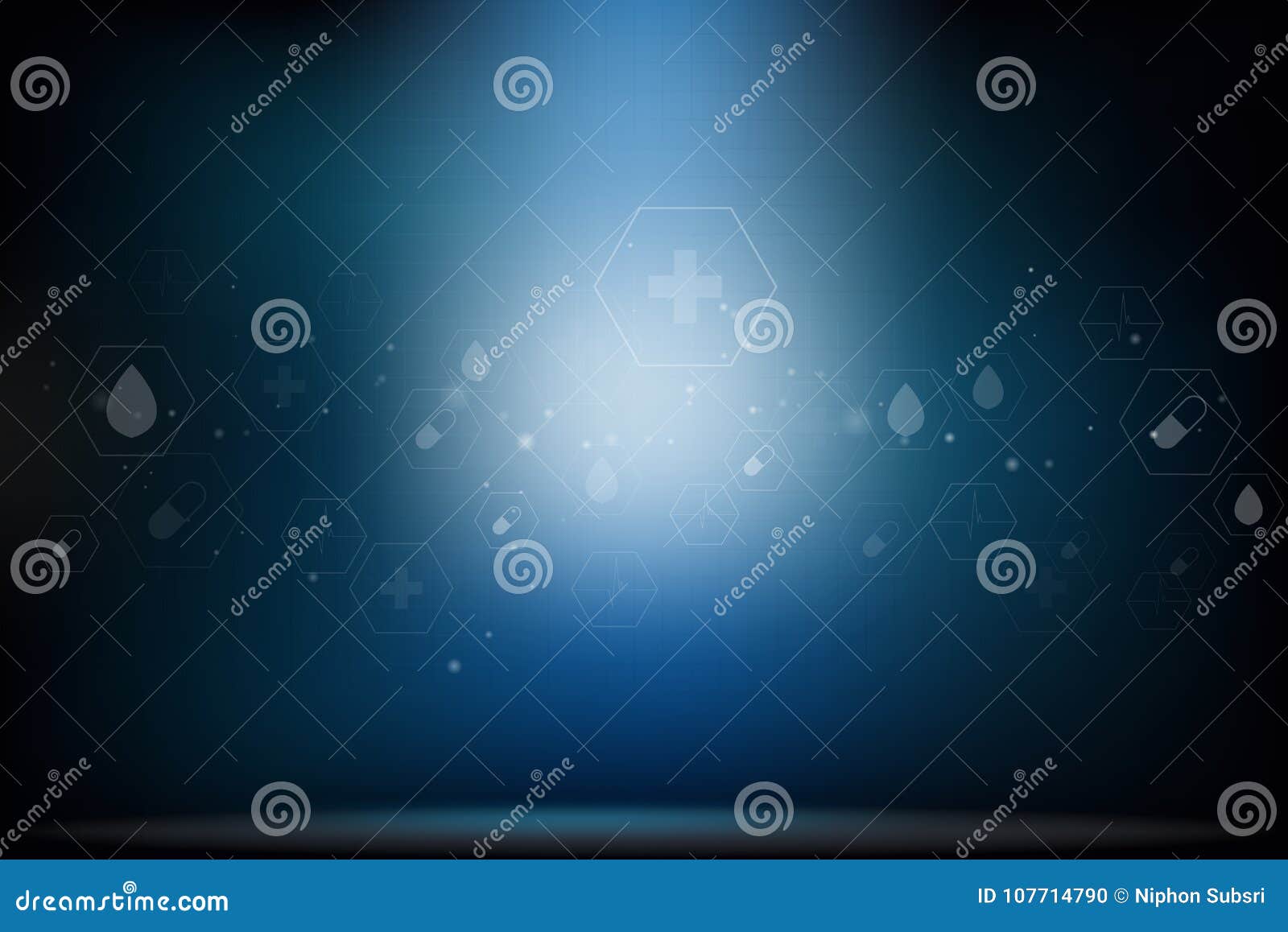 A Medical Abstract Background Dark Tone & Mood Design. Stock Vector ...