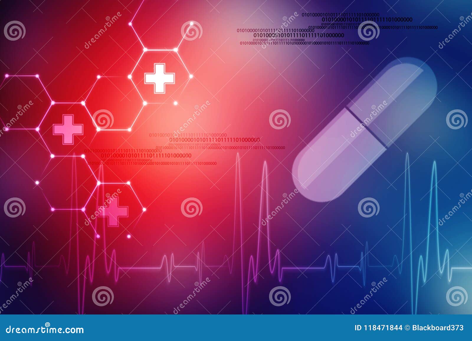 Medical Abstract Background, Medical Structure Background Stock ...