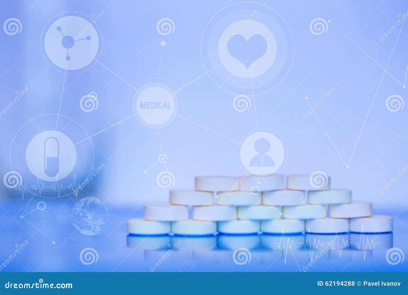 Medical Abstract icons. stock illustration. Illustration of people ...