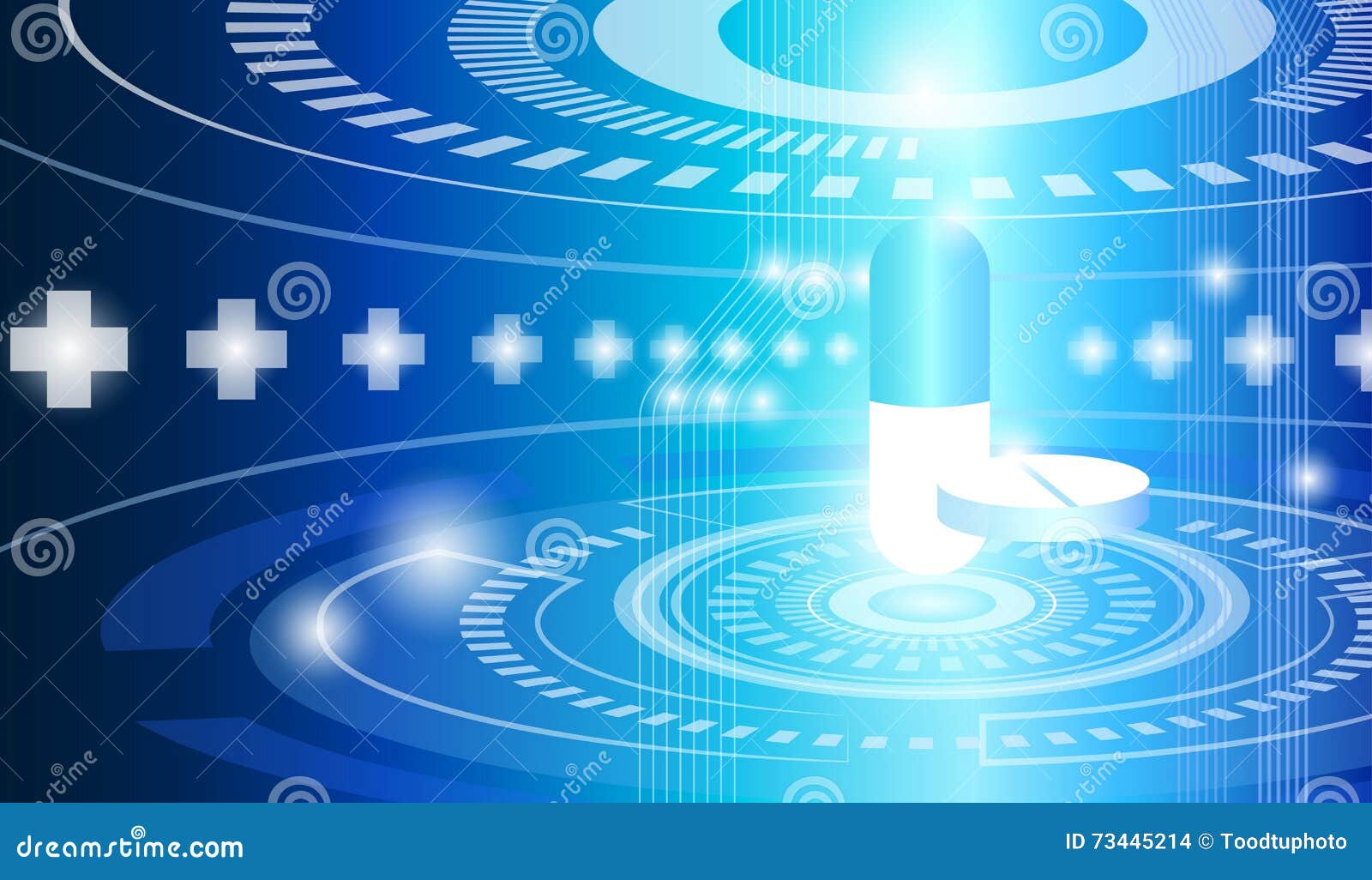 Medical Abstract Science Background Stock Vector - Illustration of ...