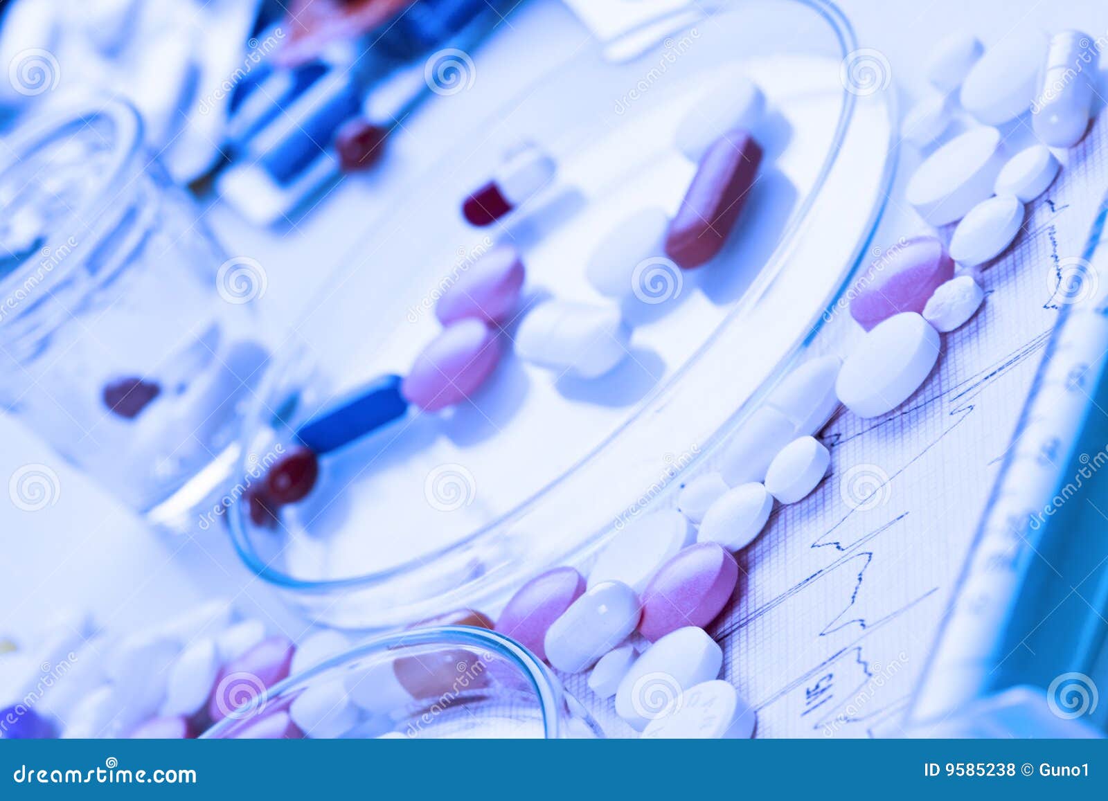 Medical Accessories stock photo. Image of tablets, syringe - 9585238