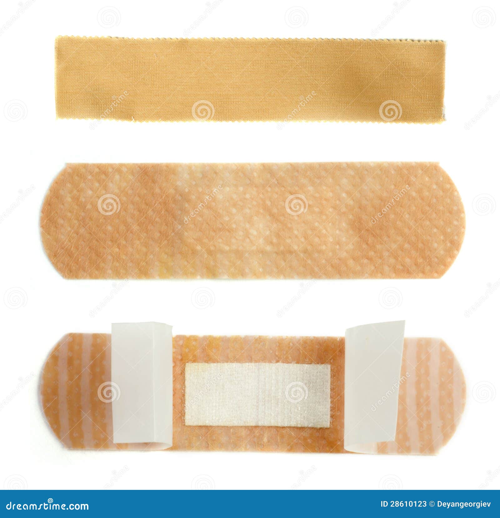 Medical adhesive plaster stock image. Image of injury - 28610123