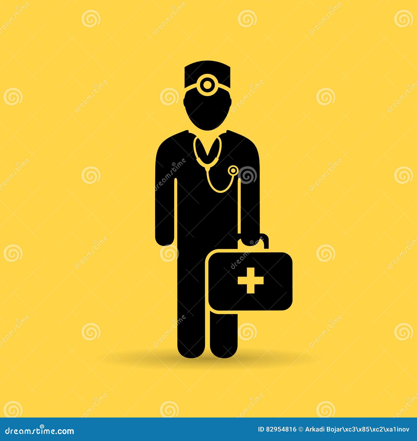 The Doctor Vector Illustration, Cartoon Style | CartoonDealer.com ...