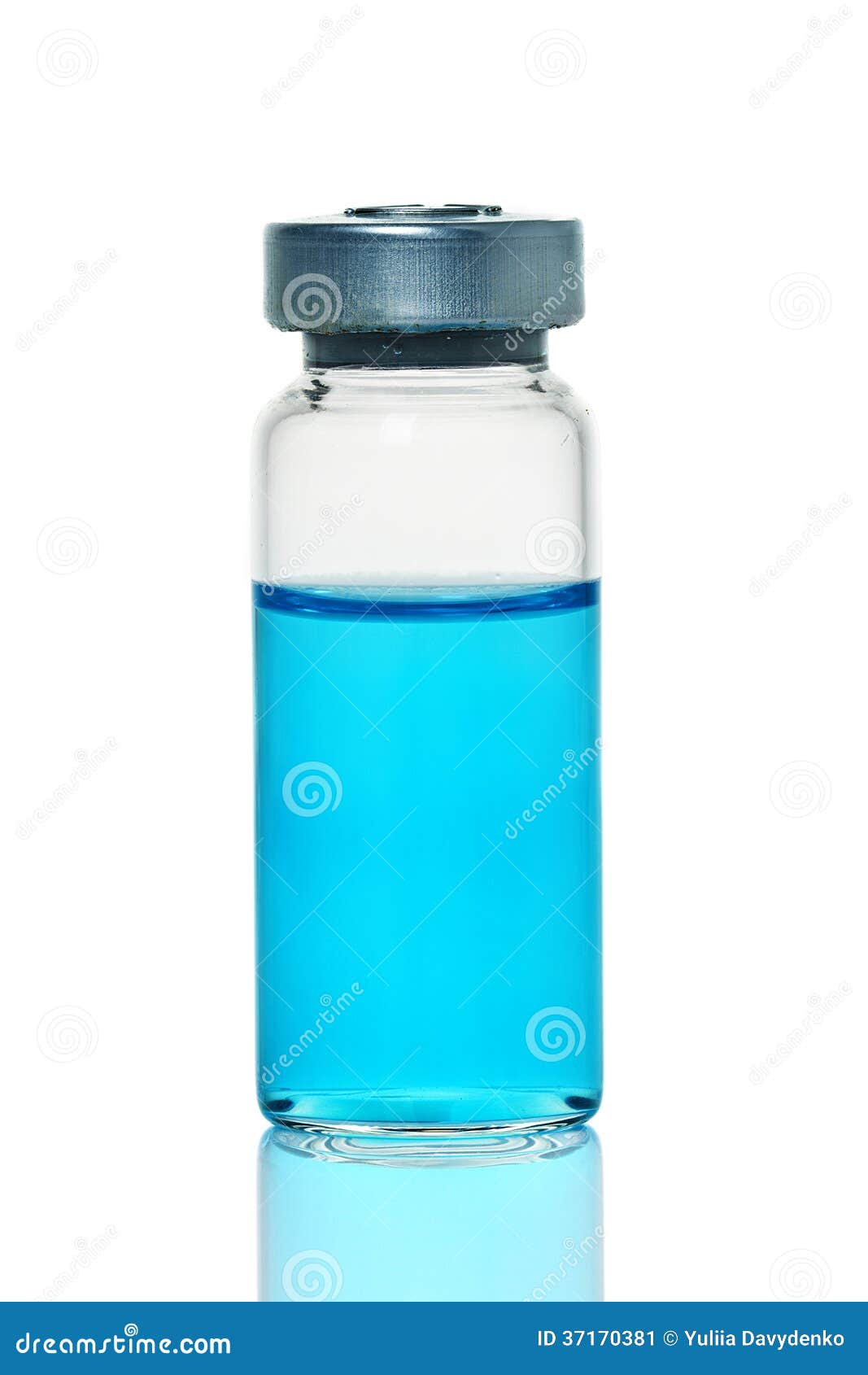 Medical ampoule stock image. Image of blue, chemical - 37170381