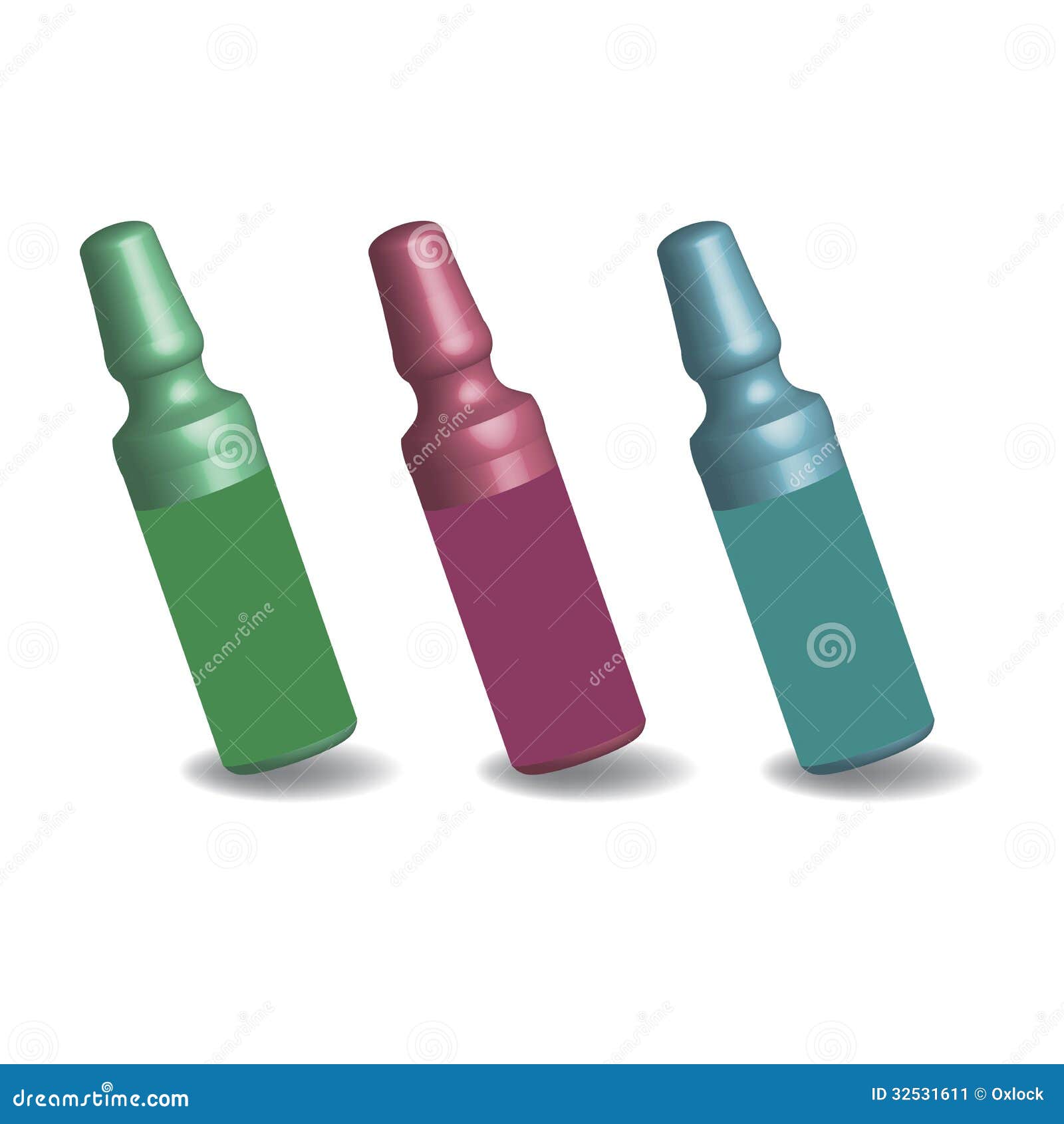 Medical Ampules Icon Color Outline Vector Stock Image | CartoonDealer ...