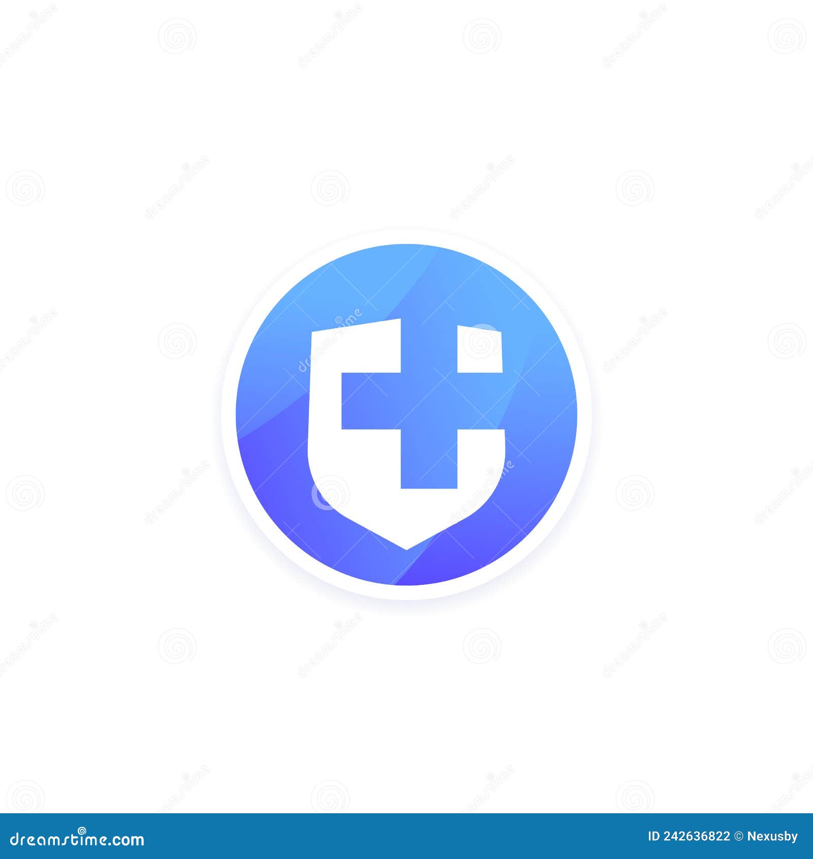 Medical App Logo Icon, Vector Design Stock Vector - Illustration of ...