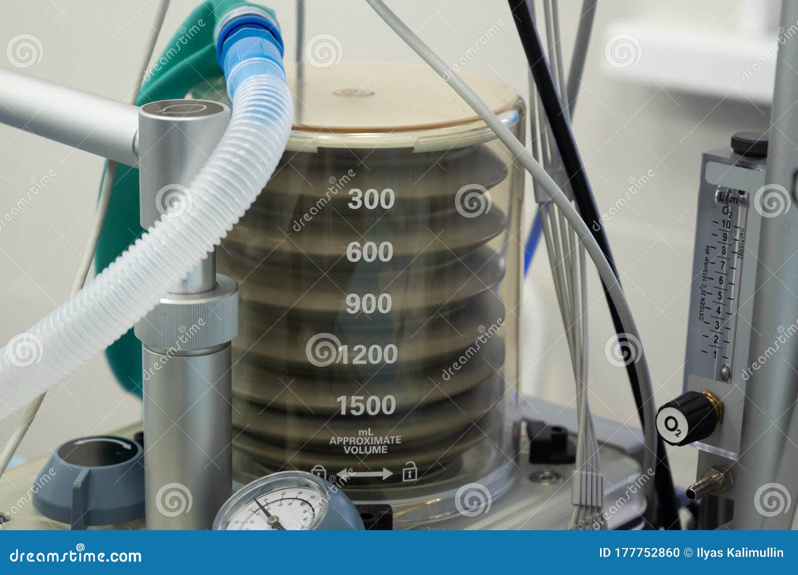 Medical Apparatus for Artificial Lungs Ventilation Stock Photo - Image ...