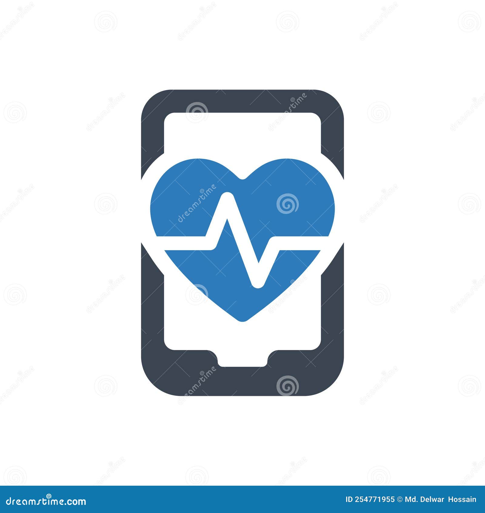 Medical apps icon stock vector. Illustration of healthcare - 254771955