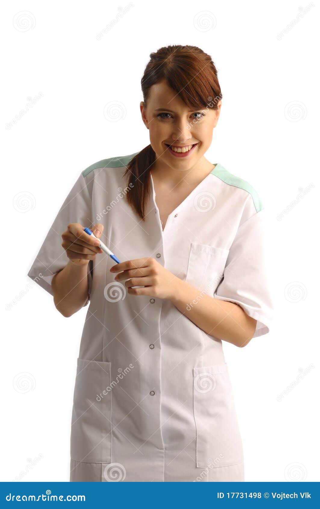 Medical assistant stock photo. Image of model, female - 17731498