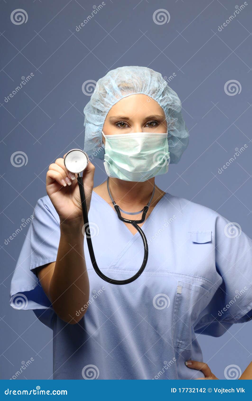 Medical assistant stock photo. Image of injection, beautiful - 17732142