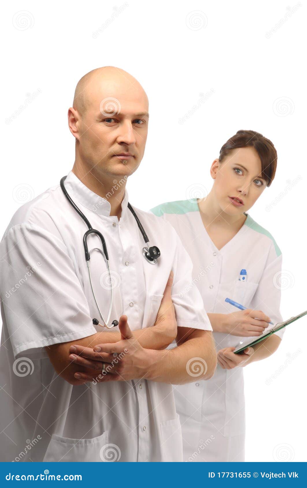 Medical assistants stock image. Image of heart, hospital - 17731655
