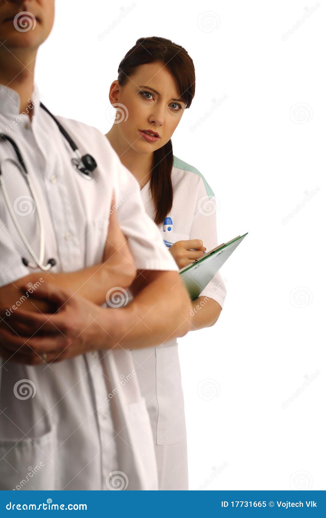 Medical assistants stock image. Image of notes, assistant - 17731665