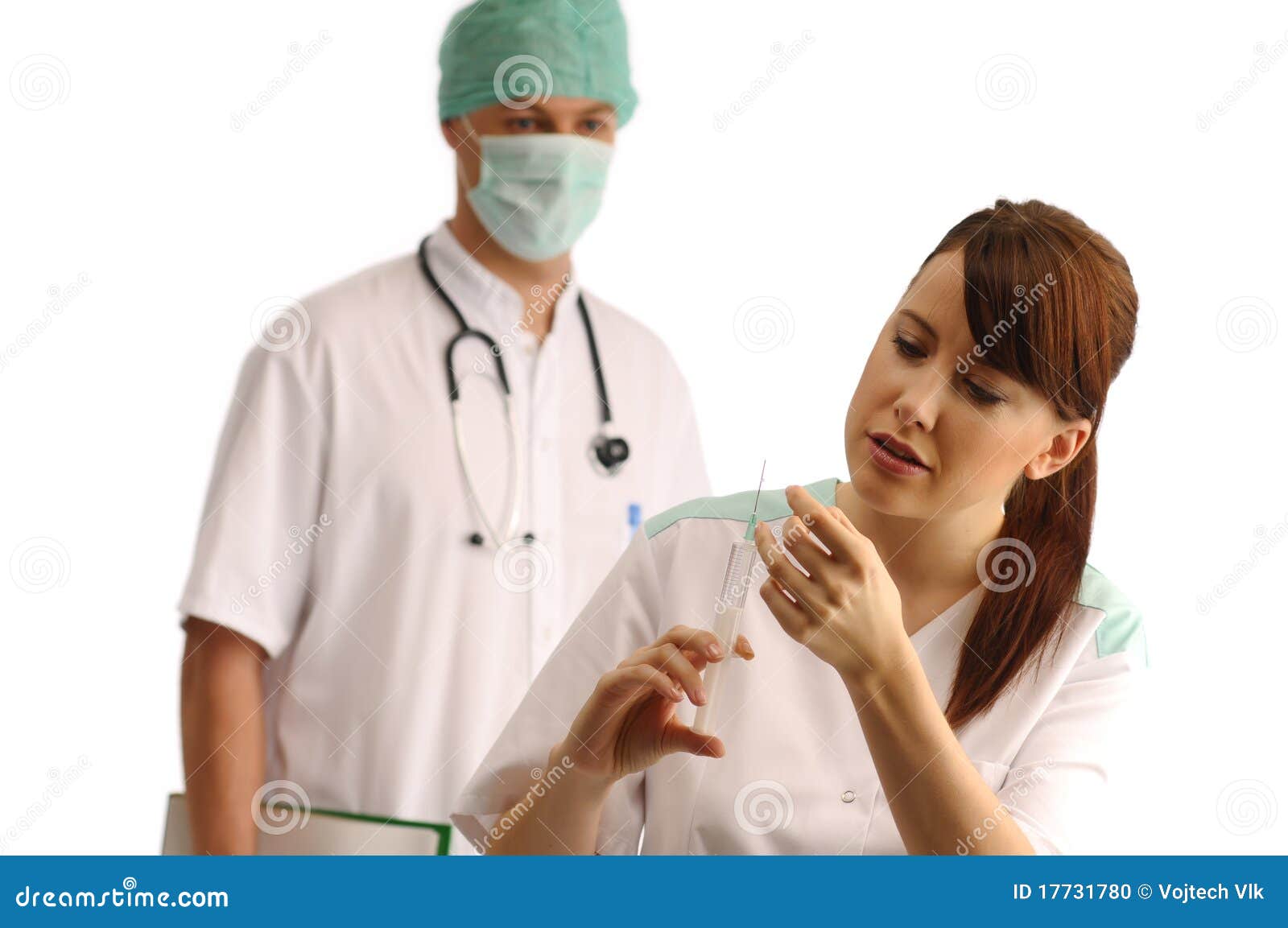 Medical assistants stock photo. Image of checkup, medical - 17731780