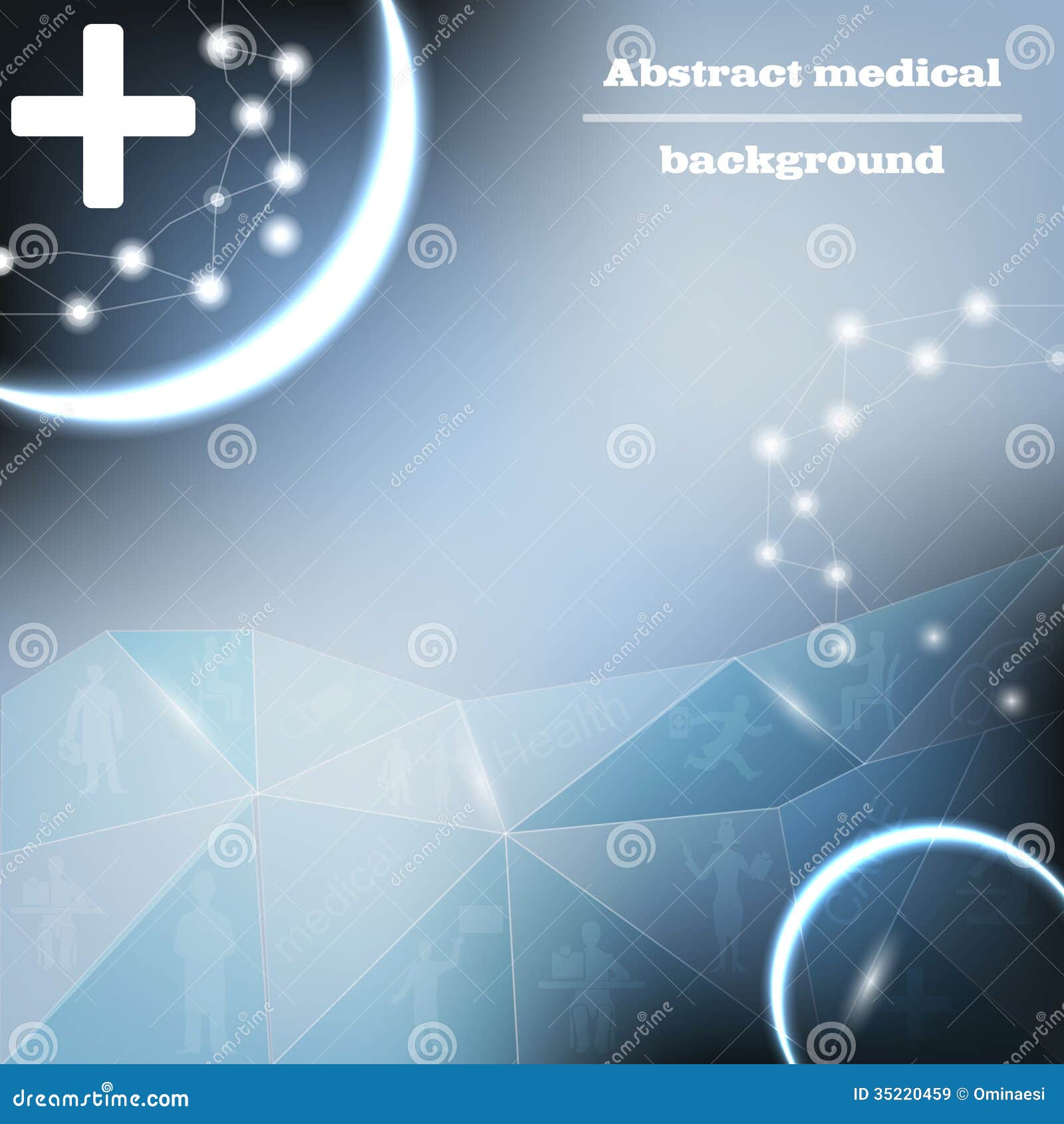 Medical bacground vector stock vector. Illustration of background ...