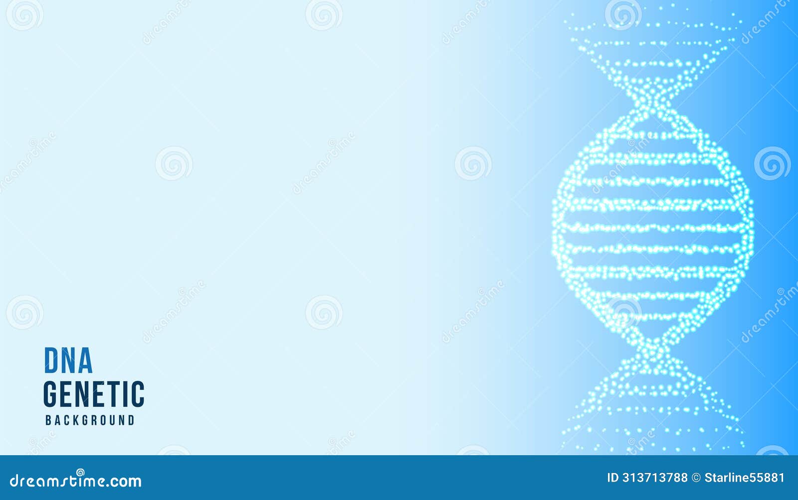 Medical Background with DNA Structure Design Stock Vector ...