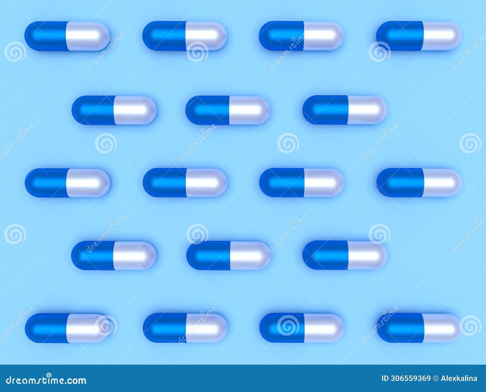 Medical Background with Pattern of Assorted Pills, Representing Health ...