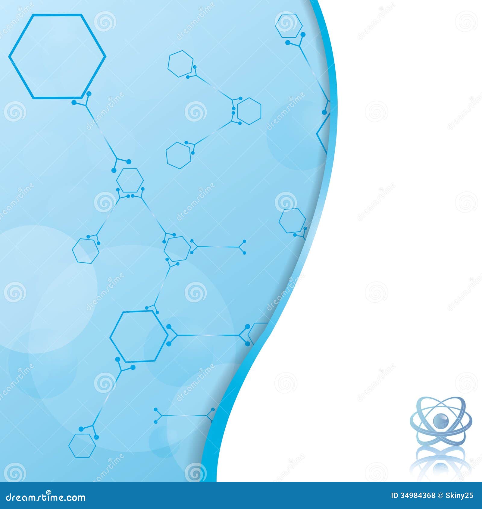 Medical Background Whit Texture. Stock Vector - Image: 34984368