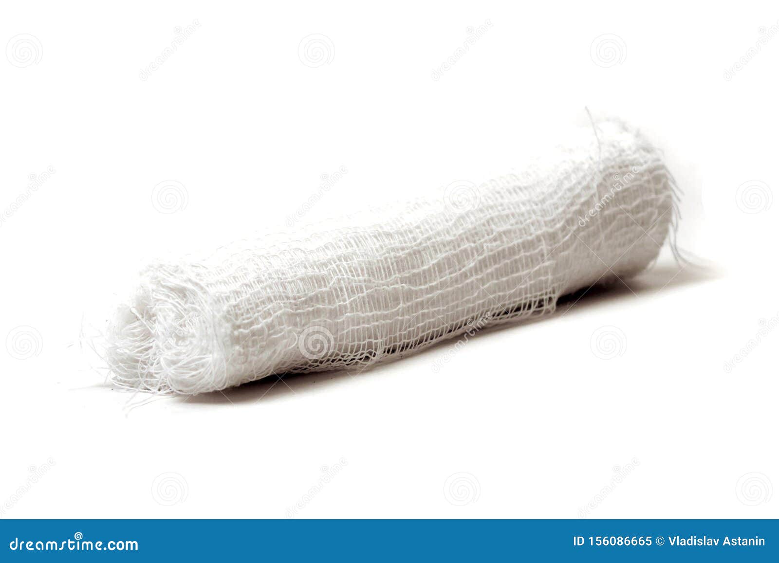 Medical Bandage Isolated on White Background. Medical Concept Stock ...