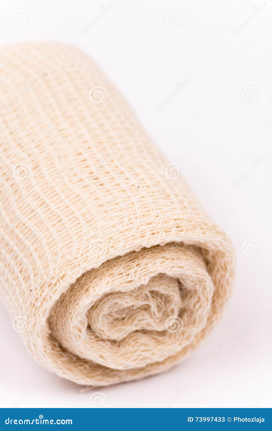 Medical Bandage on White Background Stock Image - Image of ambulance ...