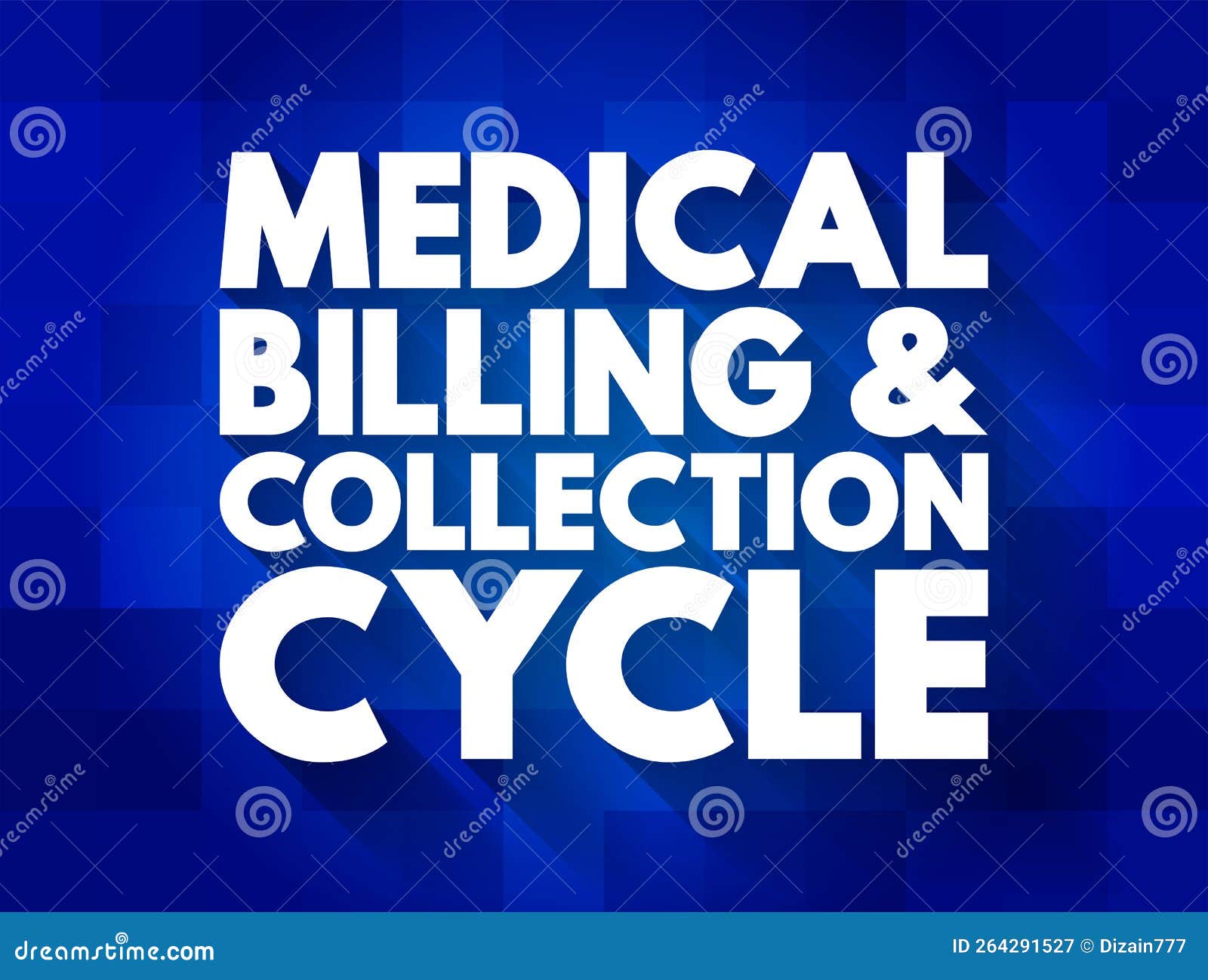 Medical Billing and Collection Cycle, Text Concept for Presentations ...