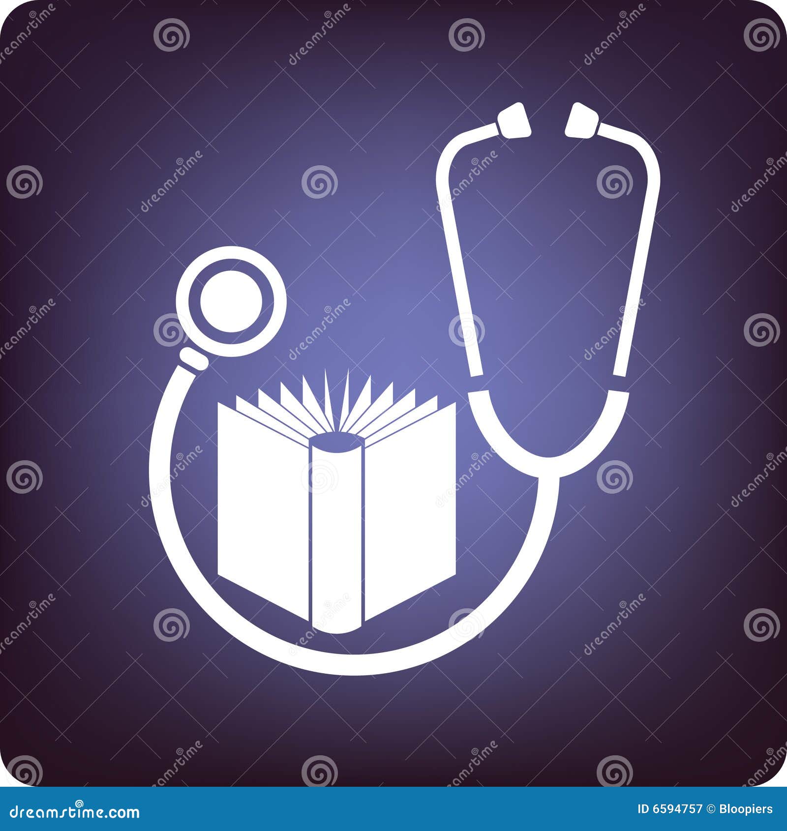 Medical book stock vector. Illustration of care, health - 6594757