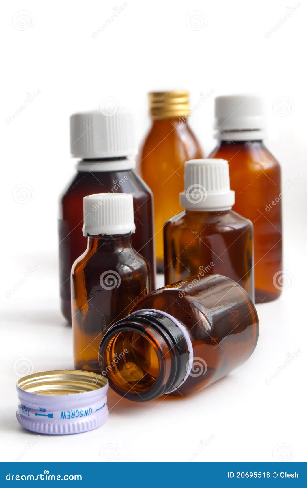 Medical bottle stock photo. Image of mixture, medicine - 20695518